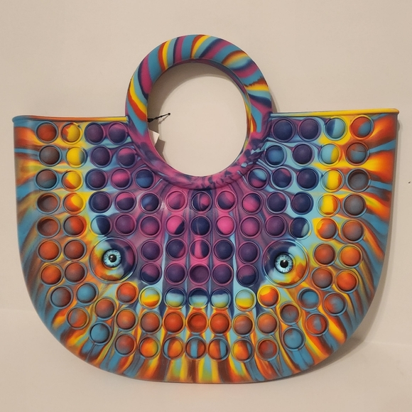 bonus track | Bags | Rainbow Popit Purse | Poshmark